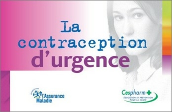 Cespharm - La contraception d'urgence - carte